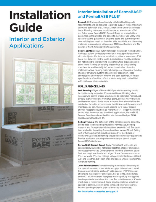 PermaBASE Construction Guide - Page 16-17