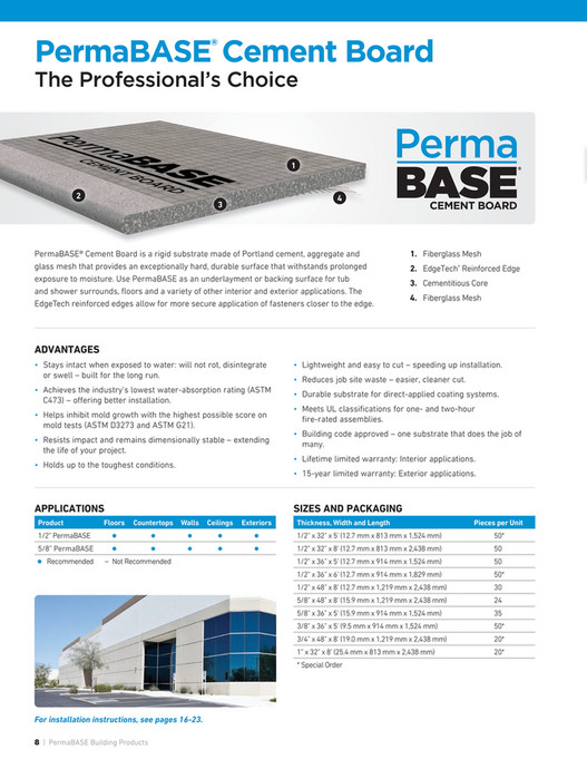 PermaBASE Construction Guide - Page 8-9