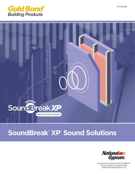 National Gypsum Company - NGC SoundBreak XP Sound Solutions Guide - Page 1