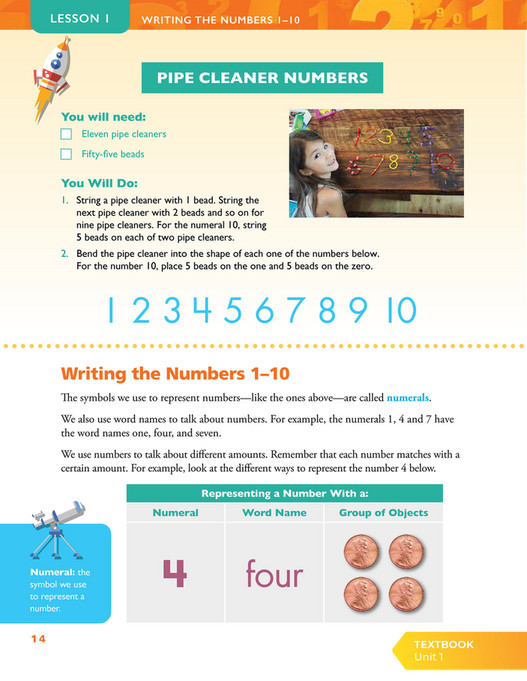 Apologia Educational Ministries - Exploring Creation with Mathematics, Level 1 | Sample - Page 10