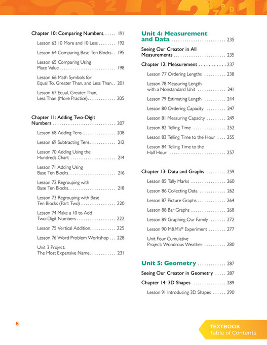 Apologia Educational Ministries - Exploring Creation with Mathematics, Level 1 | Sample - Page 5