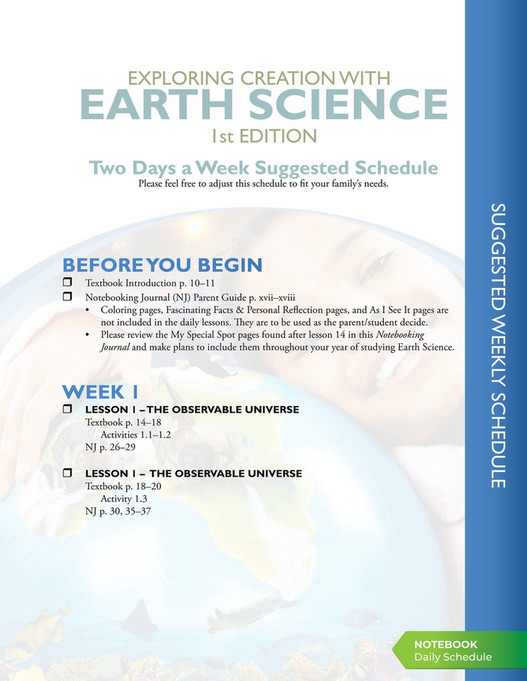 Apologia Educational Ministries - Exploring Creation with Earth Science ...