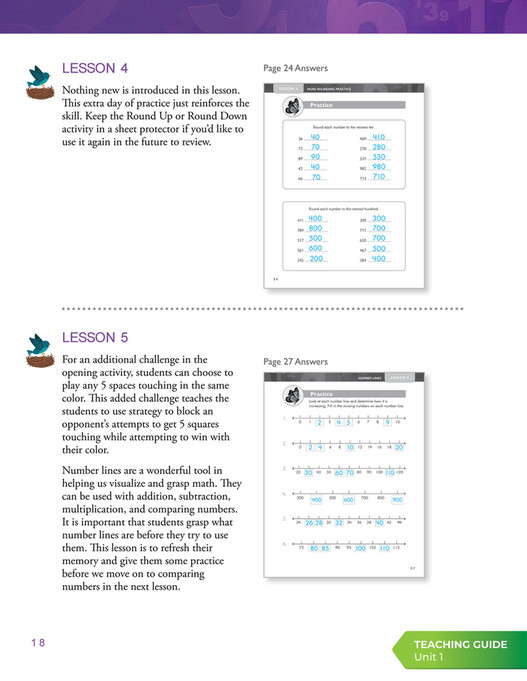 Apologia Educational Ministries - Exploring Creation with Mathematics, Level 3 | Sample - Page 36-37