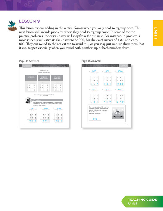 Apologia Educational Ministries - Exploring Creation with Mathematics, Level 3 | Sample - Page 42-43