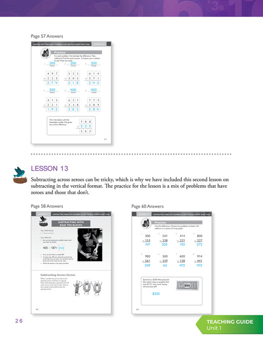 Apologia Educational Ministries - Exploring Creation with Mathematics, Level 3 | Sample - Page 44-45