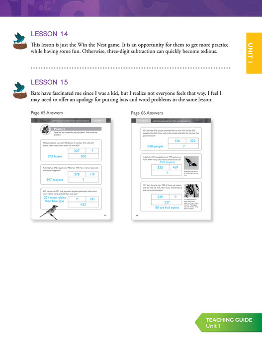 Apologia Educational Ministries - Exploring Creation with Mathematics, Level 3 | Sample - Page 46-47