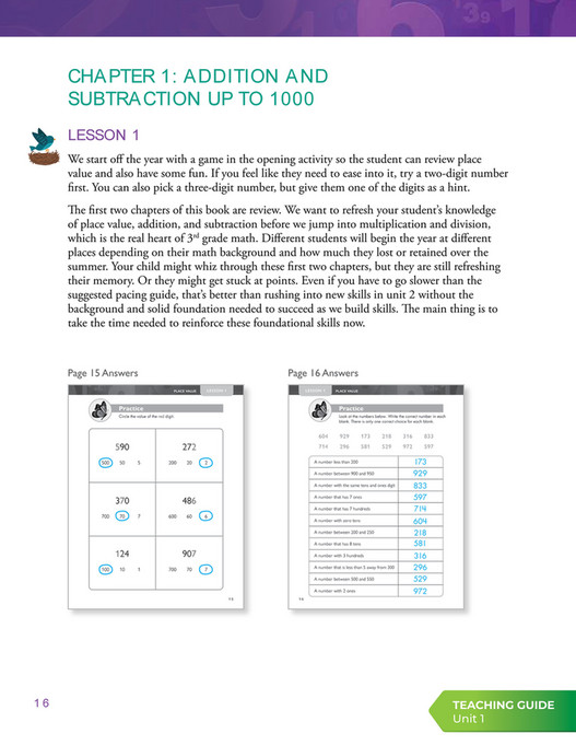 Apologia Educational Ministries - Exploring Creation with Mathematics, Level 3 | Sample - Page 34-35