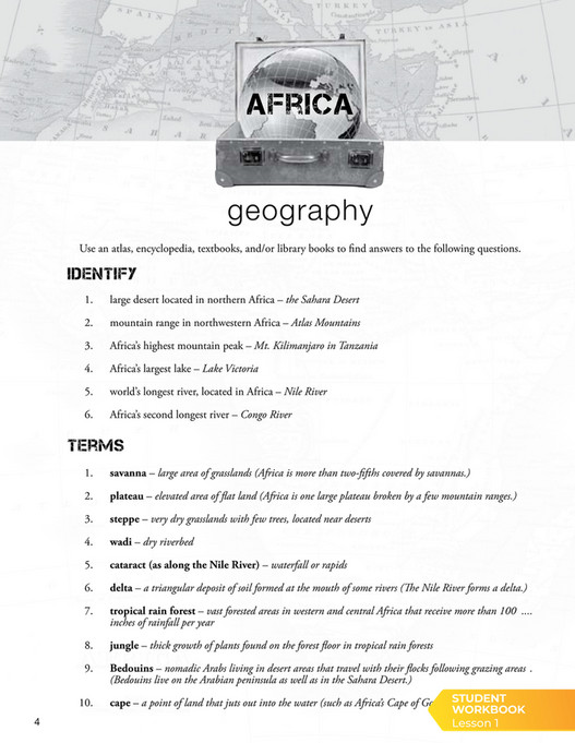 Apologia Educational Ministries - Around the World in 180 Days | Sample ...