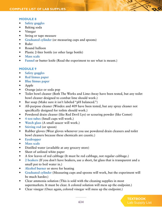 Apologia Educational Ministries - Exploring Creation with Chemistry ...