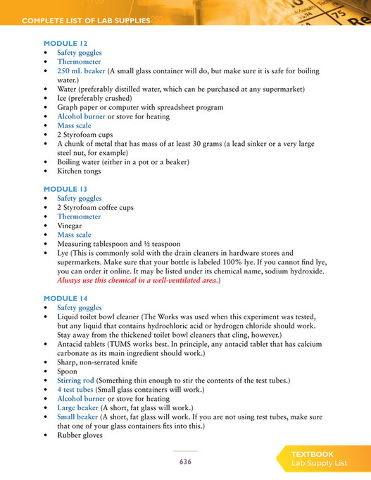 Apologia Educational Ministries - Exploring Creation with Chemistry ...