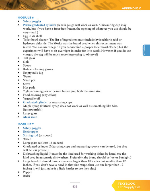 Apologia Educational Ministries - Exploring Creation with Chemistry ...