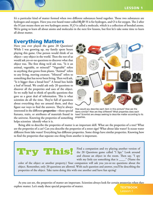 Apologia Educational Ministries - Exploring Creation with Chemistry and ...
