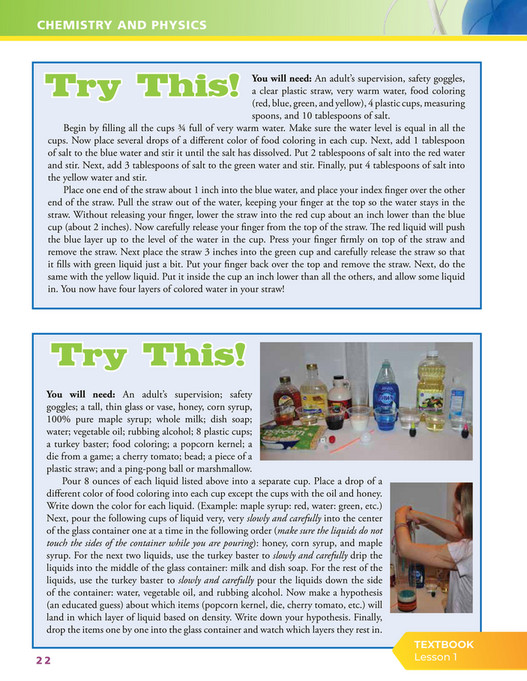 Apologia Educational Ministries - Exploring Creation with Chemistry and ...