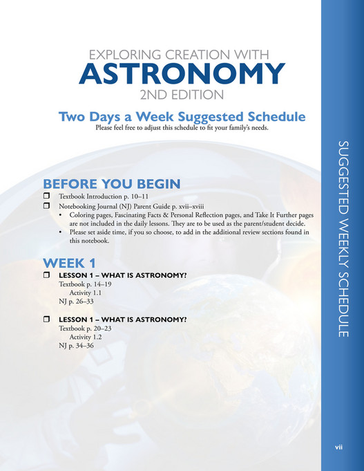 Apologia Educational Ministries - Exploring Creation with Astronomy ...