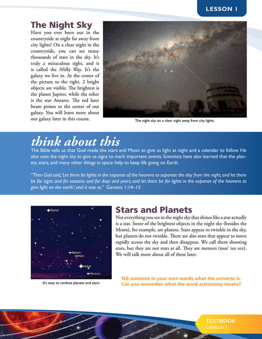 Apologia Educational Ministries - Exploring Creation with Astronomy ...