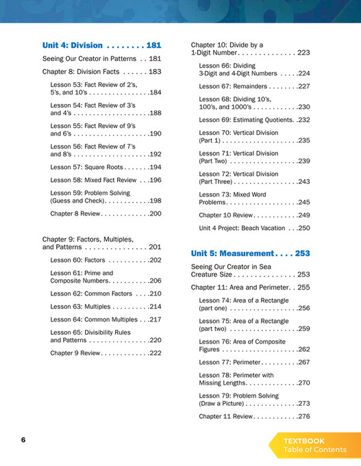 Apologia Educational Ministries - Exploring Creation with Mathematics, Level 4 | Sample - Page 5