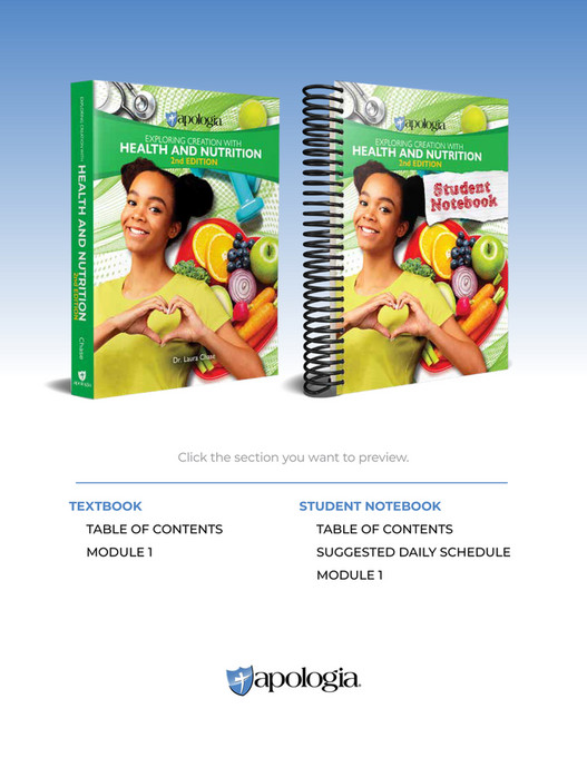 Apologia Educational Ministries - Exploring Creation with Health and ...