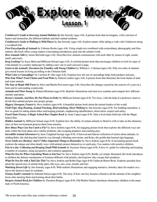 Apologia Educational Ministries - Apologia Educational Ministries ...