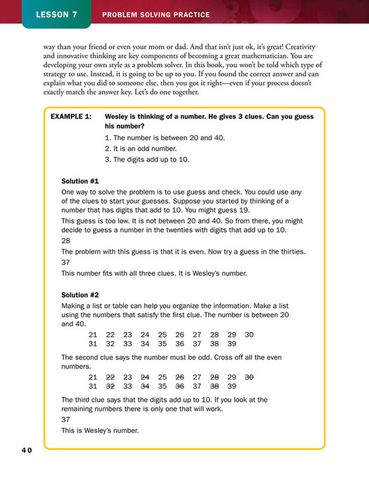 Apologia Educational Ministries - Exploring Creation with Mathematics, Level 5 | Sample - Page 33