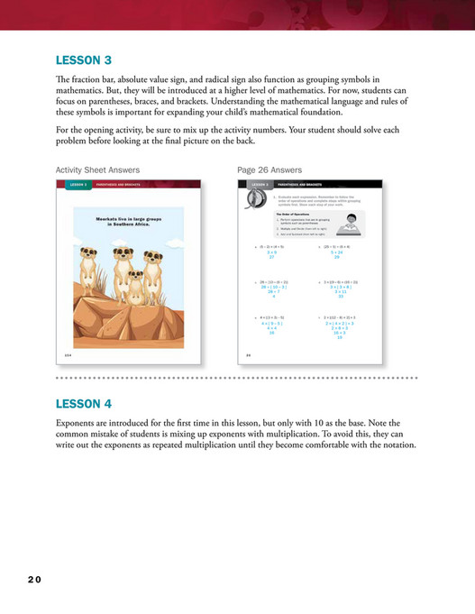 Apologia Educational Ministries - Exploring Creation with Mathematics, Level 5 | Sample - Page 44