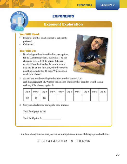 Apologia Educational Ministries - Exploring Creation with Mathematics, Level 6 | Sample - Page 32