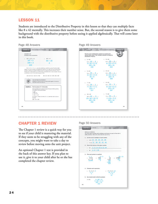 Apologia Educational Ministries - Exploring Creation with Mathematics, Level 6 | Sample - Page 58