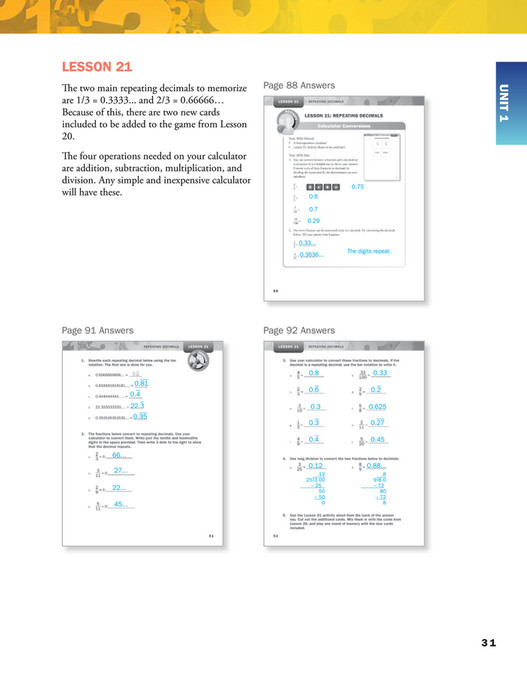 Apologia Educational Ministries - Exploring Creation with Mathematics, Level 6 | Sample - Page 65