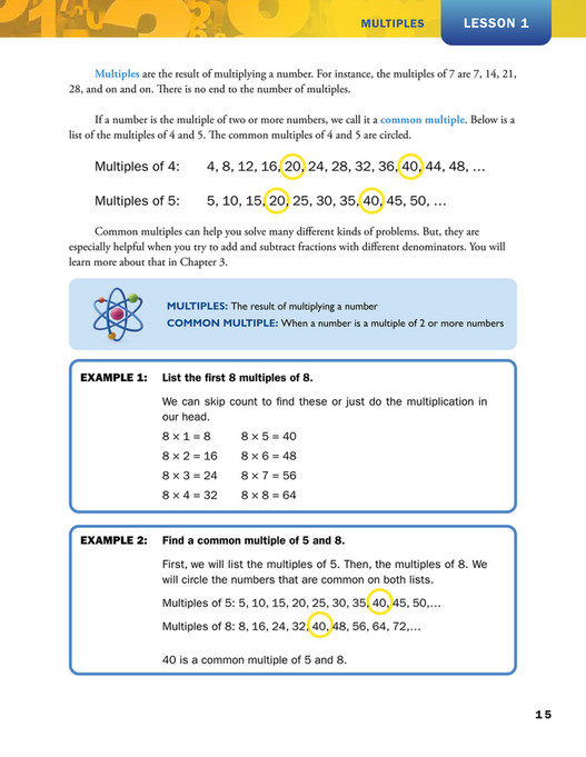 Apologia Educational Ministries - Exploring Creation with Mathematics, Level 6 | Sample - Page 10