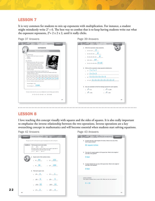 Apologia Educational Ministries - Exploring Creation with Mathematics, Level 6 | Sample - Page 56