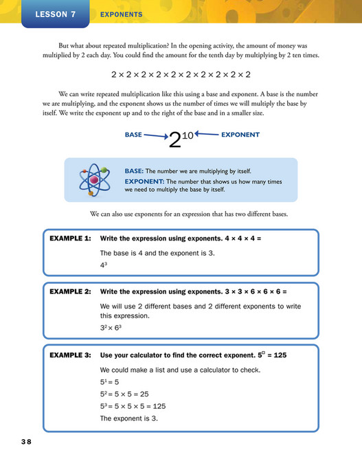 Apologia Educational Ministries - Exploring Creation with Mathematics, Level 6 | Sample - Page 33