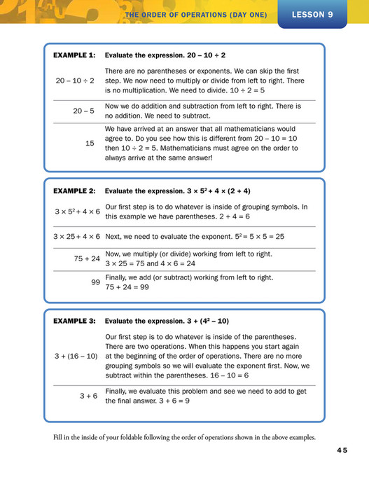 Apologia Educational Ministries - Exploring Creation with Mathematics, Level 6 | Sample - Page 40