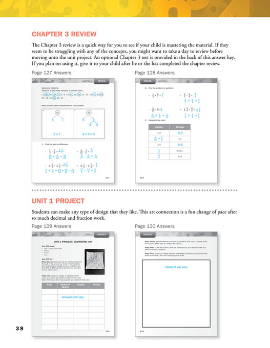 Apologia Educational Ministries - Exploring Creation with Mathematics, Level 6 | Sample - Page 72