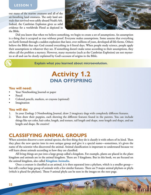 Apologia Educational Ministries - Exploring Creation with Zoology 3 ...