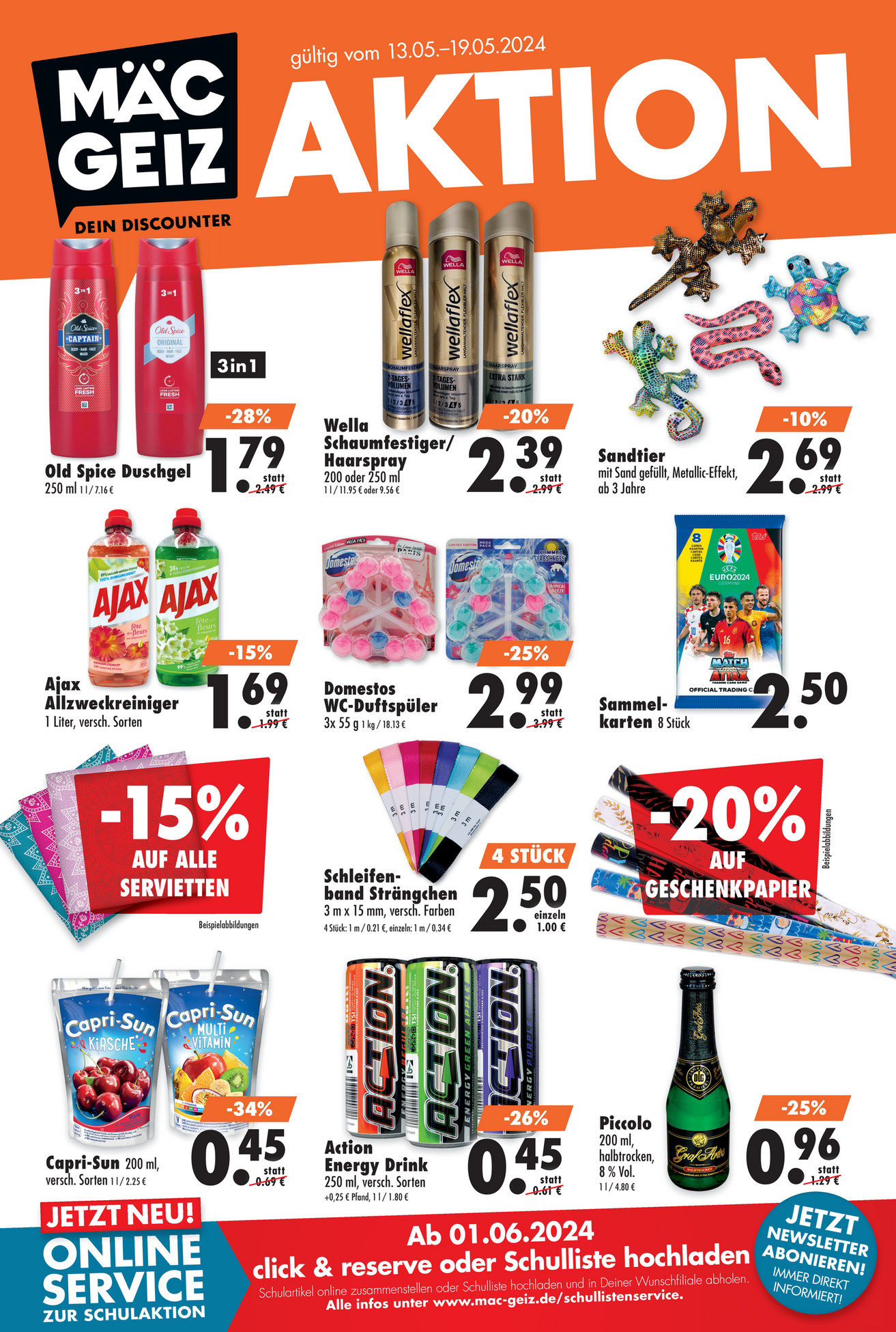 mac-geiz - Prospekt ab 13-05-24 - Seite 1