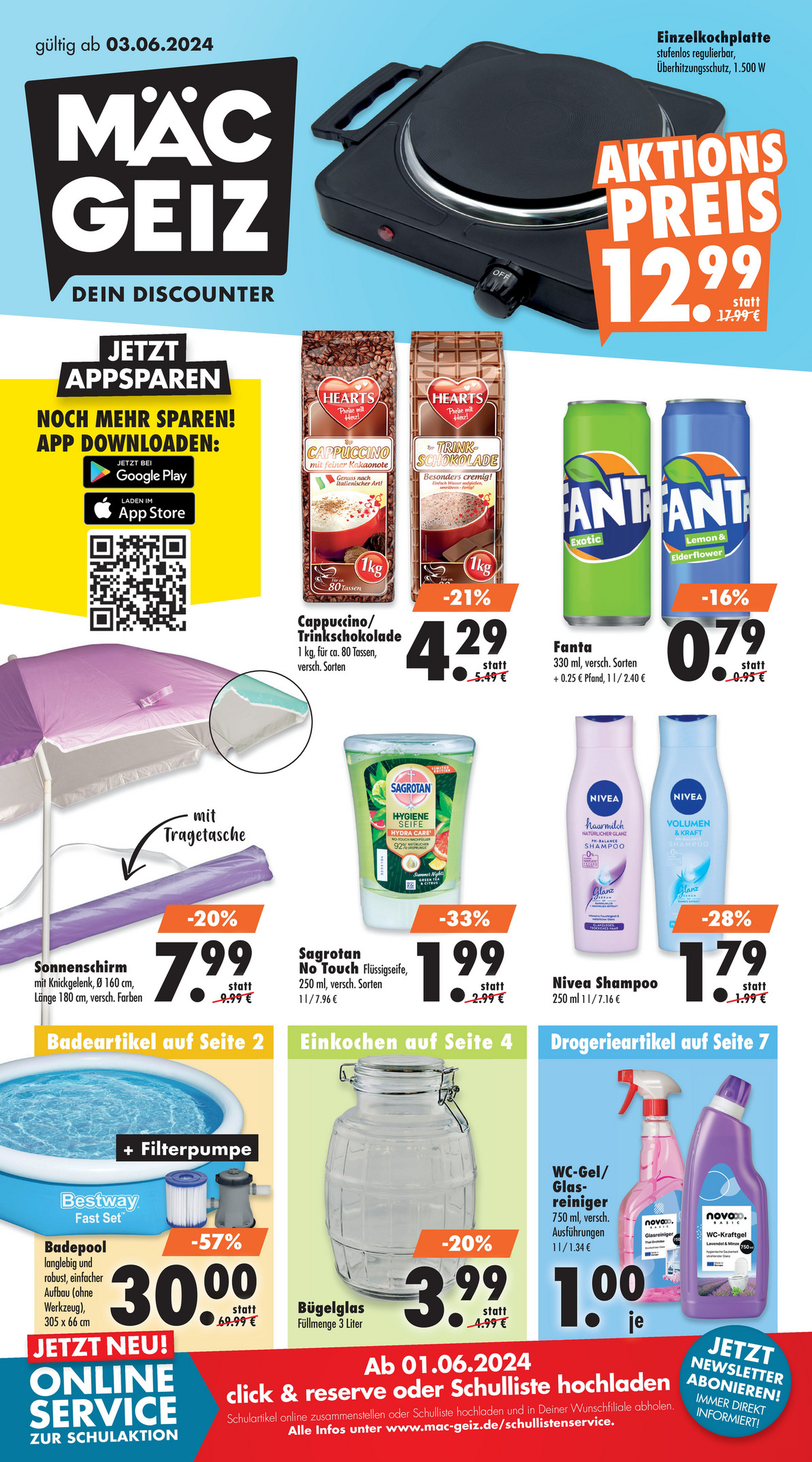 mac-geiz - Prospekt ab 03-06-24 - Seite 1