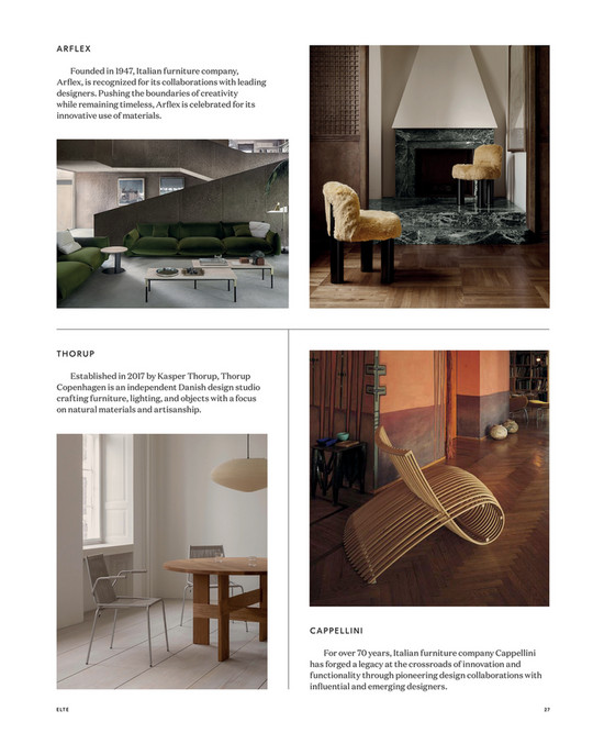 Elte Magazine Issue 01 – 100 Years of Design - Page 26-27