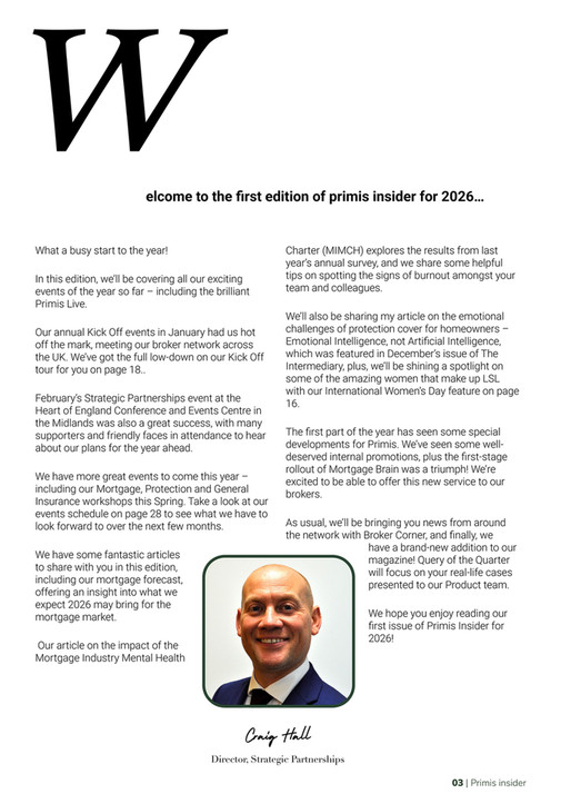 Primis Mortgage Network - Primis Insider Q1 2026 - Page 1