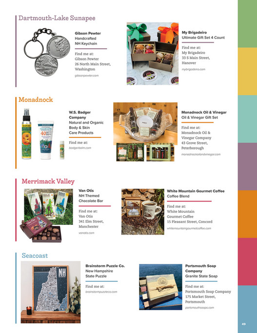 Visit NH - VisitorGuide_Final_Updated_FullDoc_2022_Pages - Page 48-49