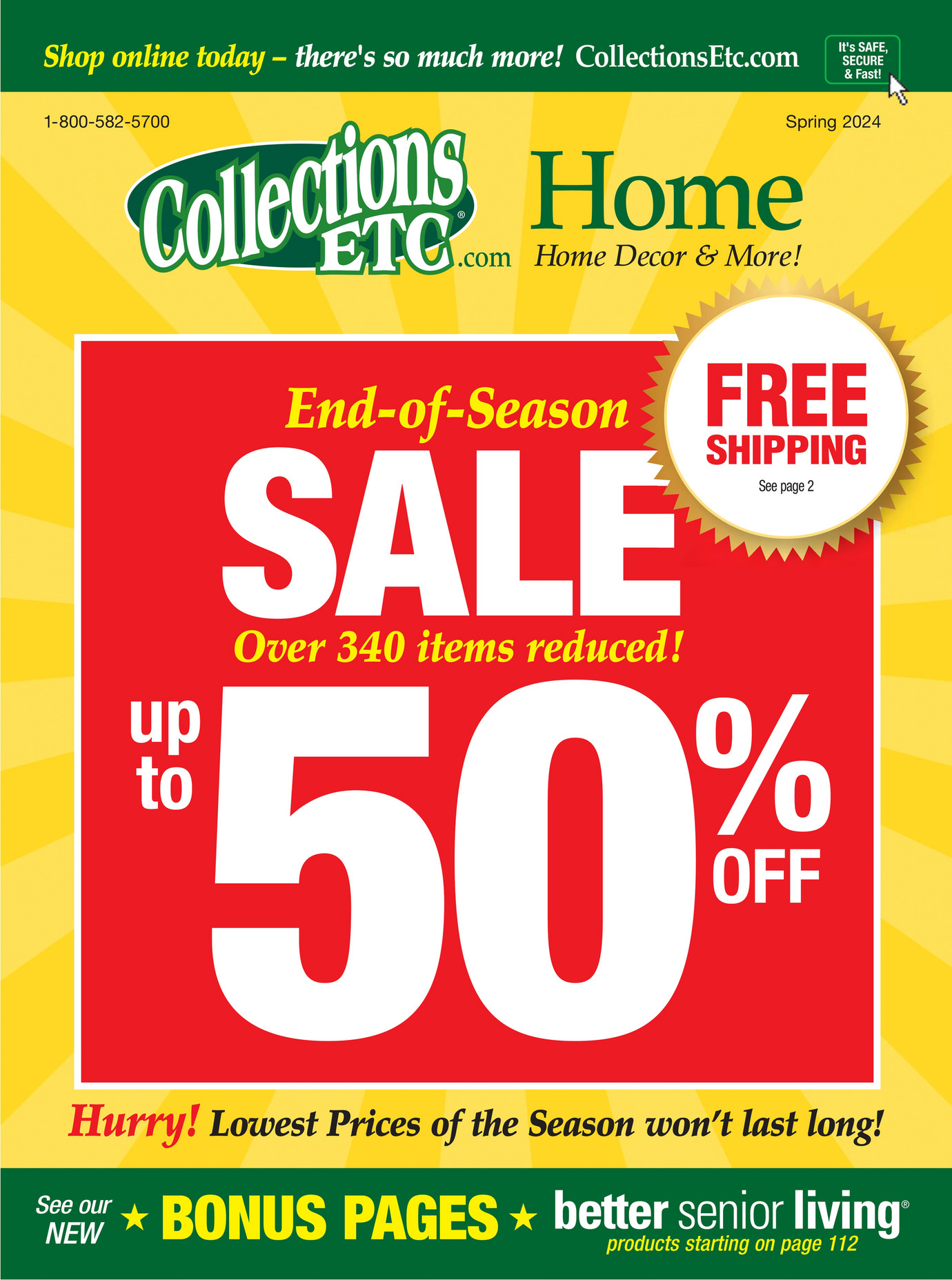 Collections Etc. Home Decor Catalog - Page 1