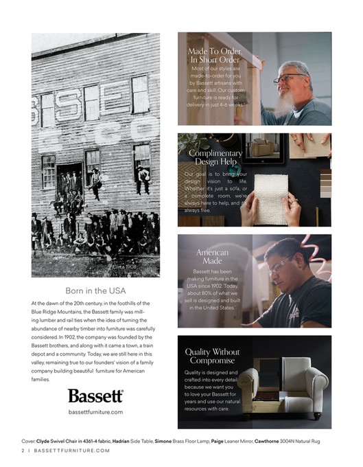 Bassett Catalog - Spring 2026 - Page 1