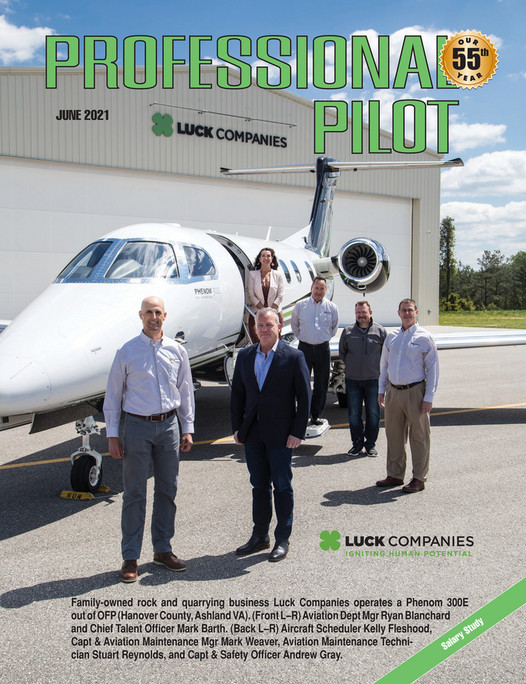 Professional Pilot Magazine June 2021 - Page 1