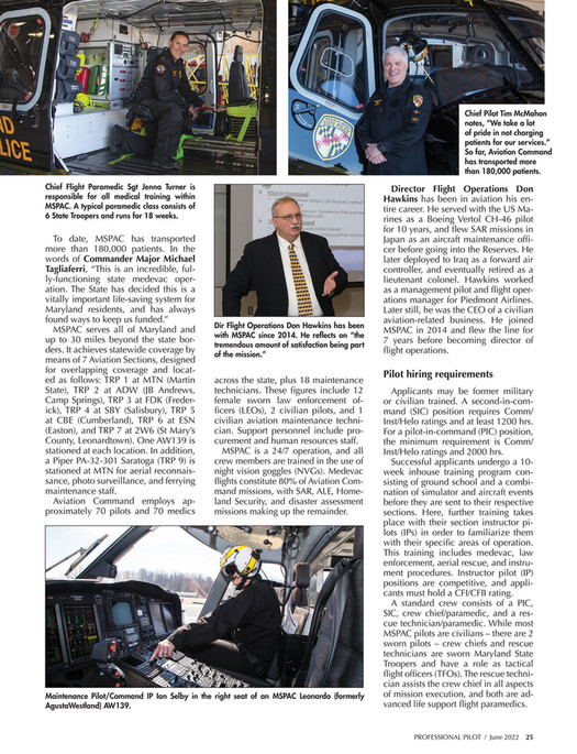 Professional Pilot magazine June 2022 - Page 26-27