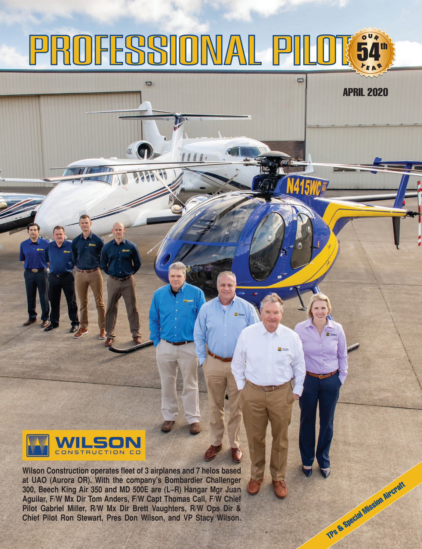 Professional Pilot Magazine April 2020 - Page 1