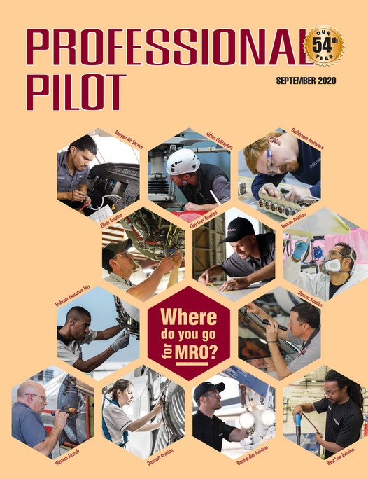 Professional Pilot Magazine September 2020 - Page 1