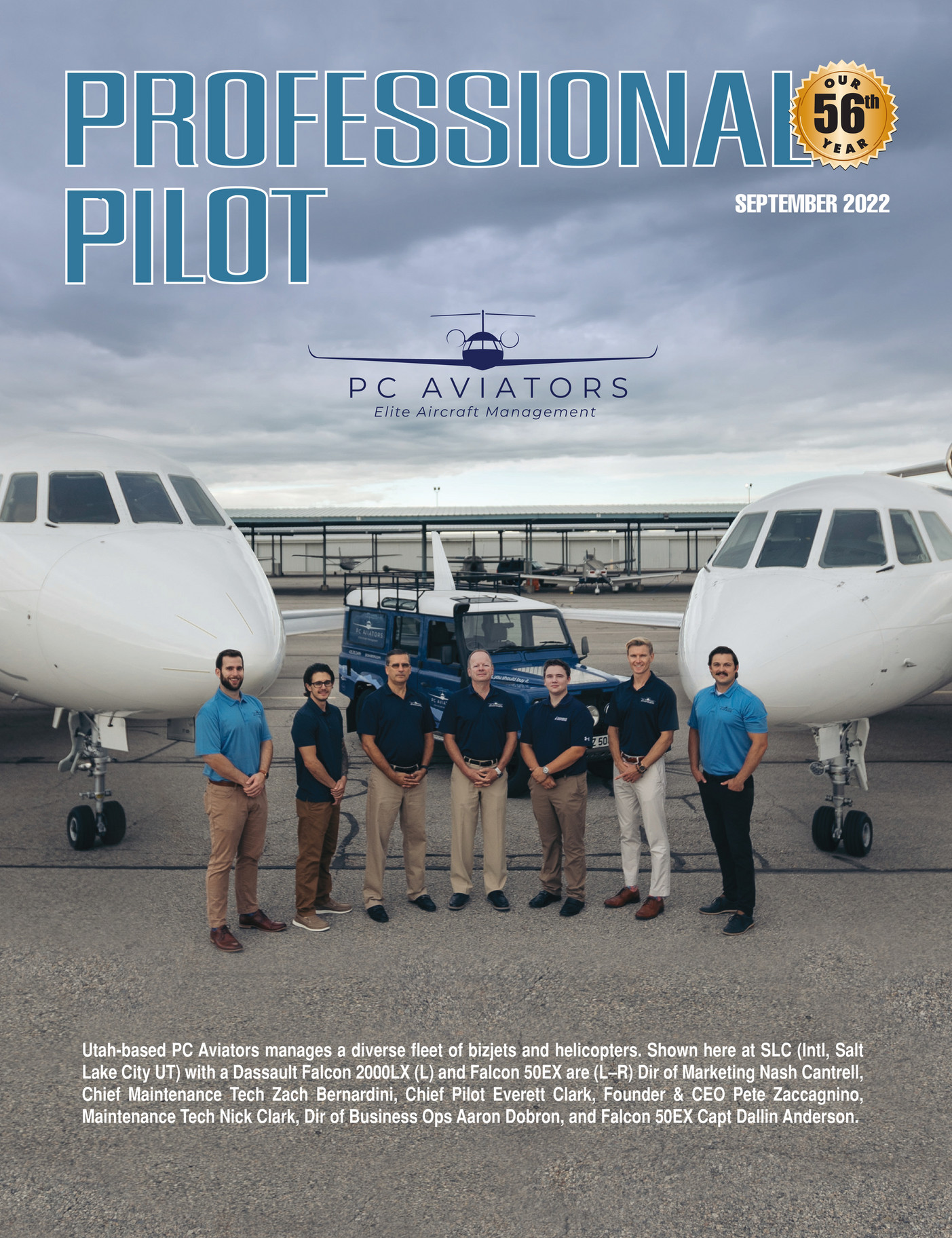 Professional Pilot Magazine September 2022 - Page 1