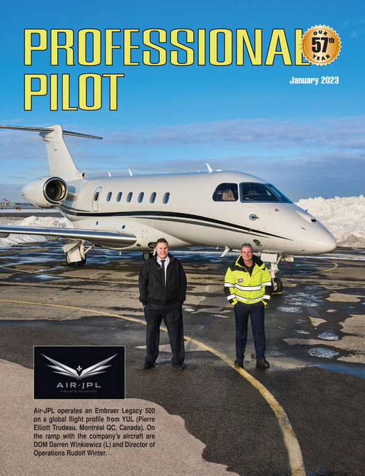 Professional Pilot Magazine January 2023 - Page 1