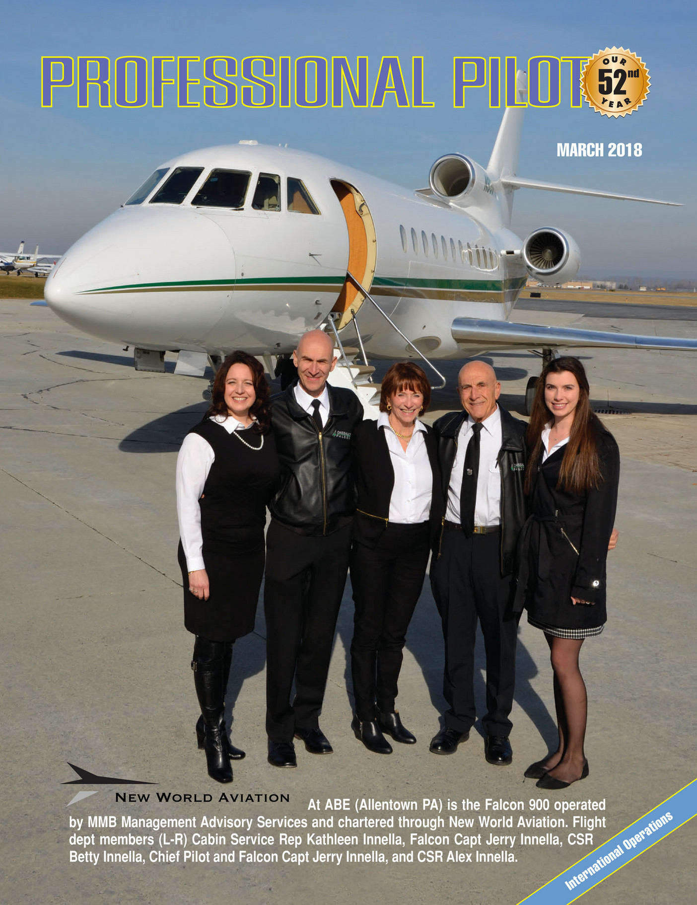 Professional Pilot Magazine March 2018 - Page 1