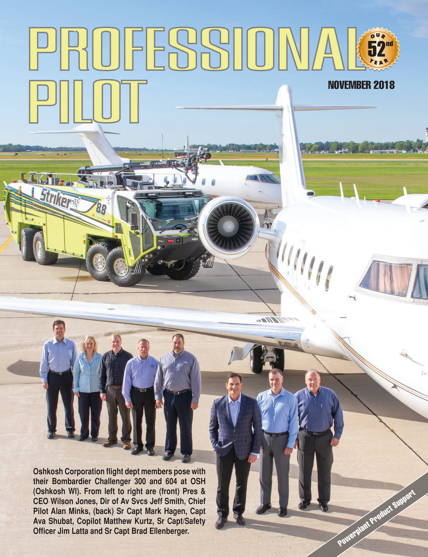 Professional Pilot Magazine November 2018 - Page 1