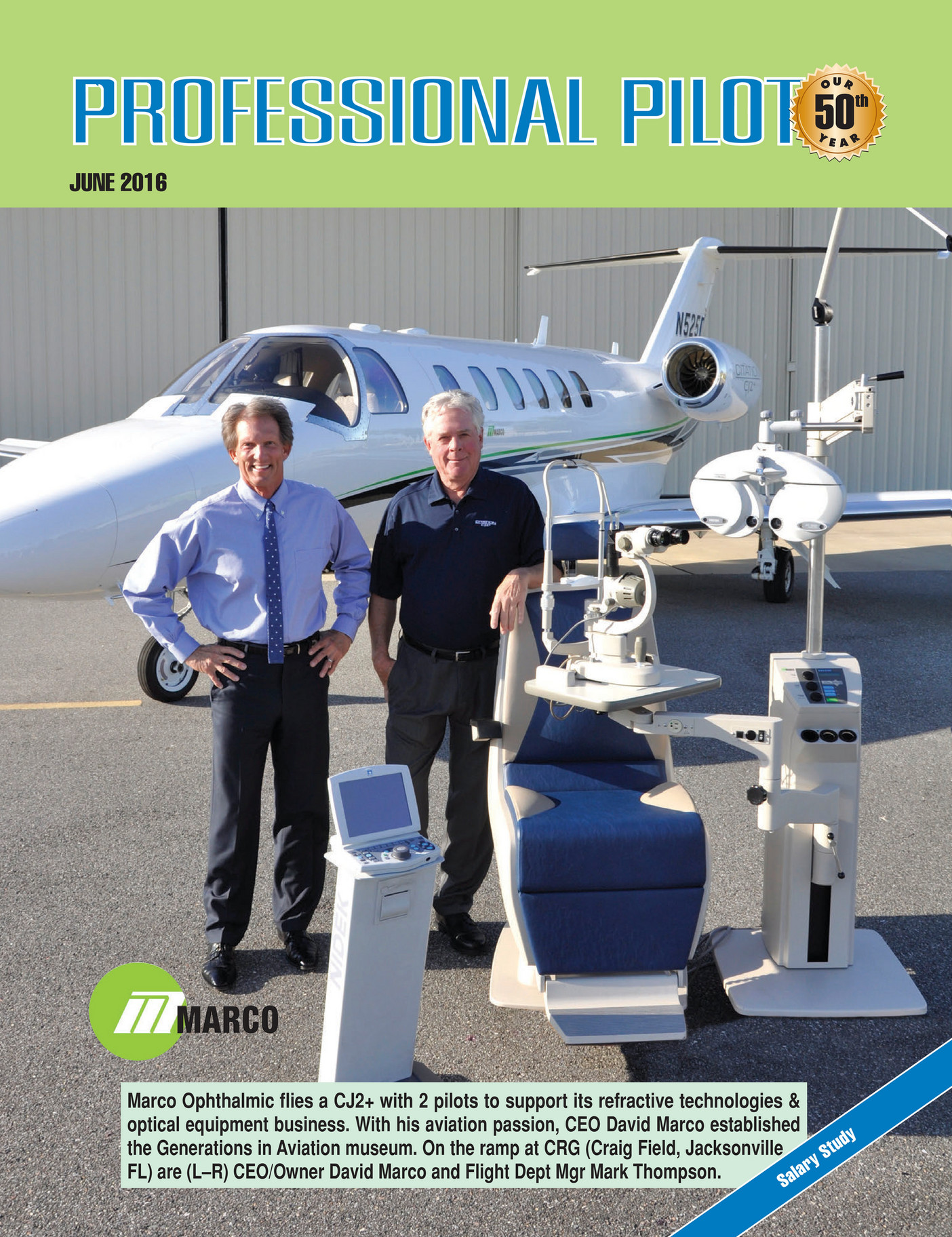 Professional Pilot Magazine June 2016 - Page 1