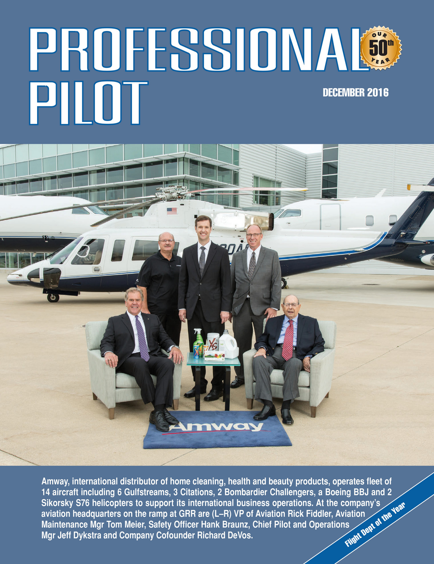 Professional Pilot Magazine December 2016 - Page 1